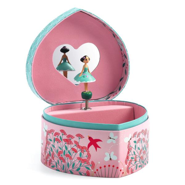 プリンセス バレリーナ ダンサー  オルゴール 宝石箱 ジュエリーボックス ジュエリーケースこども用 おもちゃ フランス DJECO ジェコ おしゃれ かわいいクリスマスプレゼント 出産祝い おすすめ0歳 1歳 1歳半 2歳 2歳半 3歳 ...