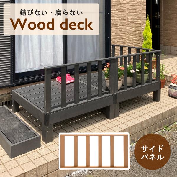 屋外空間を美しく彩るウッドデッキ用のサイドパネルは、錆びや腐食、破損に非常に強い人工木樹脂成型品です。天然木材と異なりシロアリなどの害虫被害や、経年劣化による色褪せの心配がありません。水に強く汚れてもデッキブラシで手軽に洗浄できるため、メン...