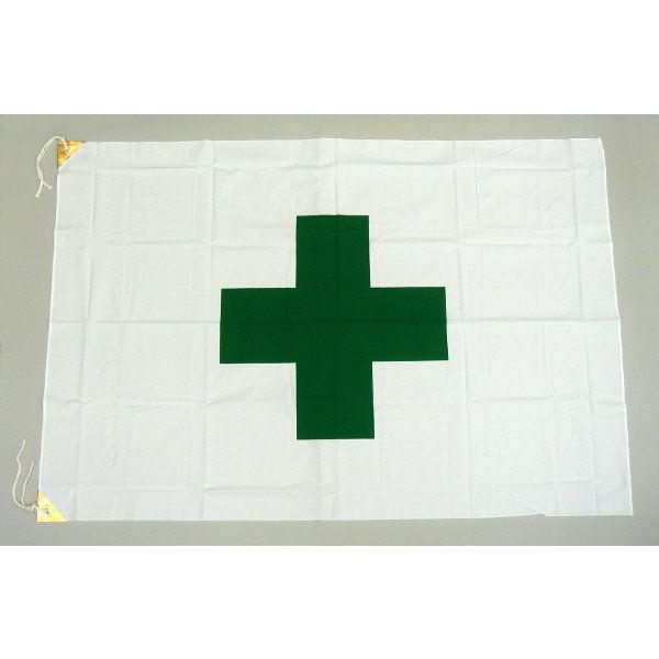 ■大きさ : 130cmX190cm■上中下ハトメ・ひも付き（ひもが上中下の３箇所に付きます。）■中央に継目あり■材質 : 天竺木綿※旗の大きさは生地の取り方により数センチ前後することがありますのでご了承ください。※ひもを旗に取り付ける部分...