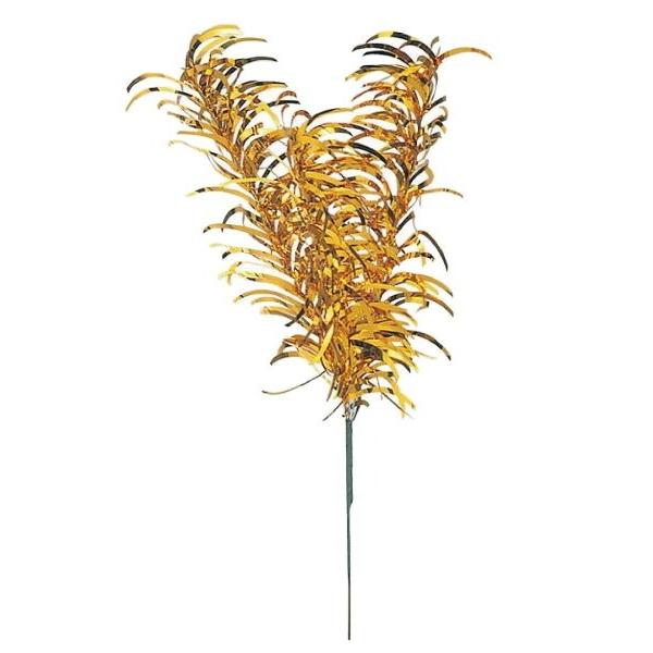 お神輿の四隅などに付けて飾る飾りです。3本の金色部分が根本で1本の軸にまとまっています。軸の部分は針金で曲げられますので、巻きつけたりして取り付けできます。◆この商品は4本で1セットとなります。注文数量1で画像の金スプレーが4本届きます。■...