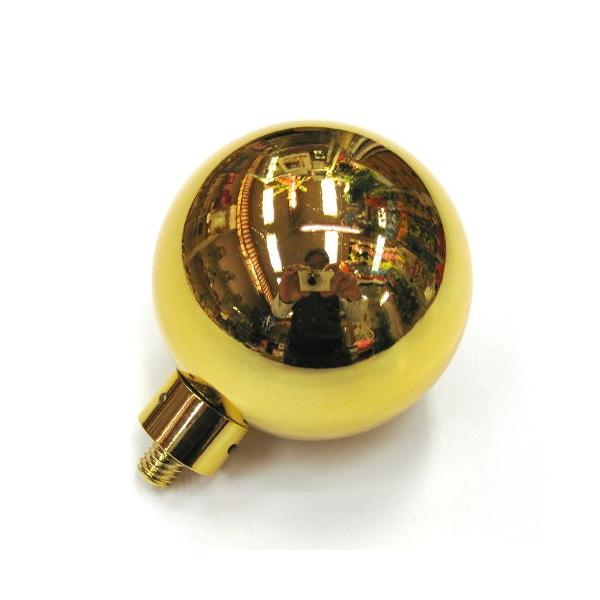 国旗の竿の先端に取り付ける金球です。ネジ穴が付いているポールや旗竿のネジ穴に、国旗球のネジをねじり込んで取り付けます。■球の直径 : 7cm■差し込み : ネジ式■材質 : プラスチック（ネジ部のみ金属）※ネジの直径は業界で標準的な3分ネジ...