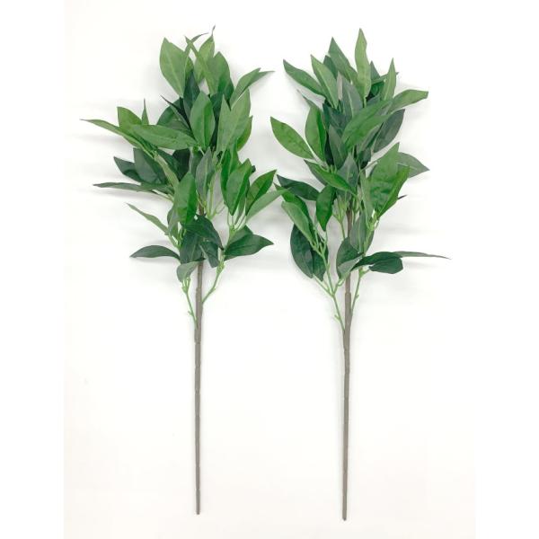 お墓用におすすめな大きさの香花（しきみ）の造花です。◆この商品は2本で1セットとなります。注文数量1で香花 大 Aが1対2本届きます。■高さ : 67cm　（軸の長さ : 25cm）■葉の長さ : 最大9cm※軸の長さとは根元から一番初めの...