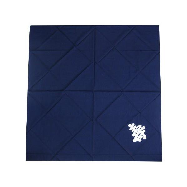 寿の文字が入った紺色の風呂敷です。■大きさ : 90X90cm前後■柄 : 角に寿の文字が入っています。（寿の文字の大きさは風呂敷の大きさによって変わりますのでご了承ください。）■色 : 紺色■素材 : 綿100%※画像の箱は付属しません。...