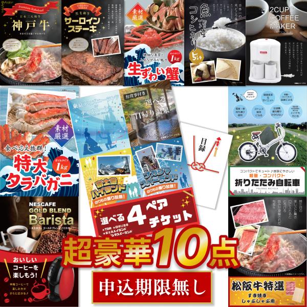 生もの・チケット・大型商品など、持ち帰りが大変＆手配が面倒な人気アイテムも、「パネル＆目録」なら景品にできます！二次会・忘年会・ゴルフコンペなど、どんなイベントでも盛り上がる便利でスマートな景品です。【幹事さんラクラク！会場は大盛り上がり】...