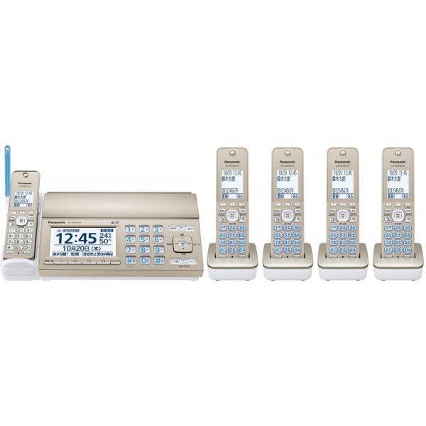 みてから印刷搭載で親機の受話器もコードレスタイプの最上位多機能FAX電話機です。通常セット商品は子機２台までの為、子機をもっと必要な方にご用意したセット商品のご提供です。親機＋子機1台set商品に子機3台を増設した商品(子機合計4台）になり...