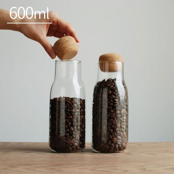 <<関連キーワード>>KINTO キントー BOTTLIT ボトル型 キャニスター 600mlキャニスター 保存容器 保存 容器 ガラス 耐熱ガラス 密閉 密閉容器 コーヒー 紅茶 シンプル キッチン プレゼント【D...