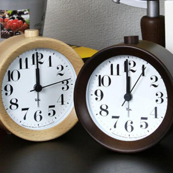 <<関連キーワード>>目覚まし時計 目覚まし 目覚し時計 アラーム 木製 ナチュラル デザイナーズ デザイナー 渡辺 力 リキクロック おしゃれ スヌーズ プレゼント【DETAIL＆SPEC/商品の詳細とスペック】R...