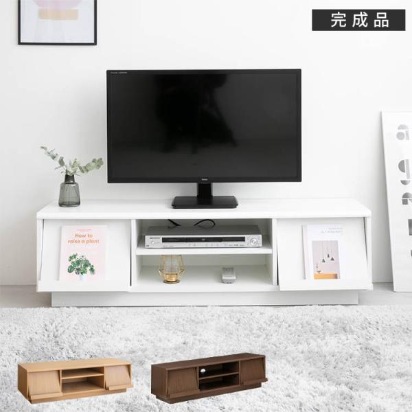 新生活や一人暮らしに最適！どんなお部屋にも合わせやすい、シンプルモダンな家具。落ち着いたブラウン、シンプルで機能的なデザインで人気です。メーカーにもよりますが、40型までのテレビをのせるのに適しています。商品サイズ幅119×奥行き41×高さ...