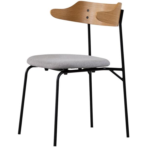 ★繊細なラインのシンプルなデザインが 魅力のハーフアームチェアです。身体に沿った形の成型合板が、心地よい座り心地を生み出します。カラーはオーク/板座・オーク/布座・ウォールナット/板座・ウォールナット/布座・ブラック/板座・ブラック/布座の...