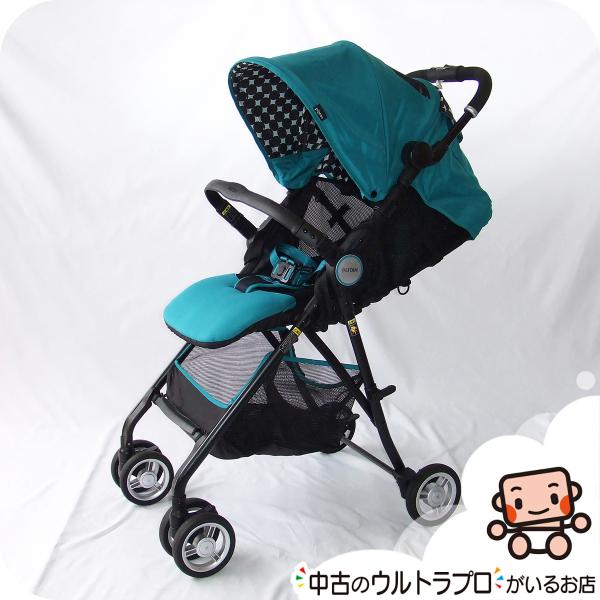 ■ 商品のご説明ピジョン pigeonのベビーカー『パタン』です。階段もフロントガードを肩にかけてらくらくに持ち運べるベビーカーです。また、キャリーバッグの様に引いて運ぶ事も可能です。【製品仕様】現状優先・対象年齢：生後1カ月〜36カ月頃・...