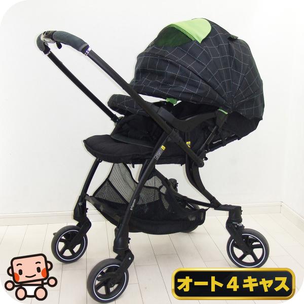 Pigeon ピジョン【Runfee RB1Z ランフィ】です。4輪すべてにシングルタイヤを採用した、スムーズな走行性に配慮されたベビーカーです。座面の位置が高いハイシート仕様で、スタイリッシュなデザインも魅力です。対面・背面を切り替えて使...