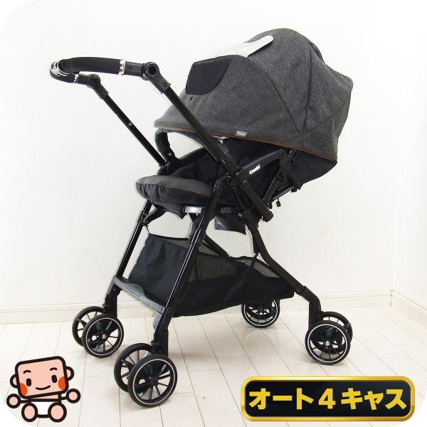 ■ 商品のご説明コンビ ベビーカー『スゴカルα 4キャス compact HT』です。（または類似モデル）産まれたてに安全と快適を。「点」で支える3Dエッグショックを新搭載！ママにも赤ちゃんにも嬉しい機能満載のオート4キャスベビーカーです。...