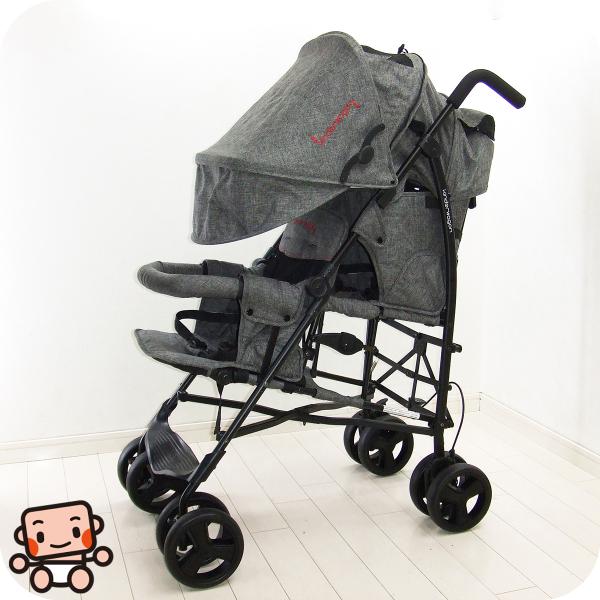 ■ 商品のご説明日本育児 ベビーカー「kinderwagon DUOシティHOP2」です。【製品仕様】現状優先・対象年齢：3ヶ月 ? 36ヶ月頃前席=生後6ヵ月?3歳頃まで後席=生後3ヵ月?3歳頃まで※両シート(前・後)合計体重は45kgま...