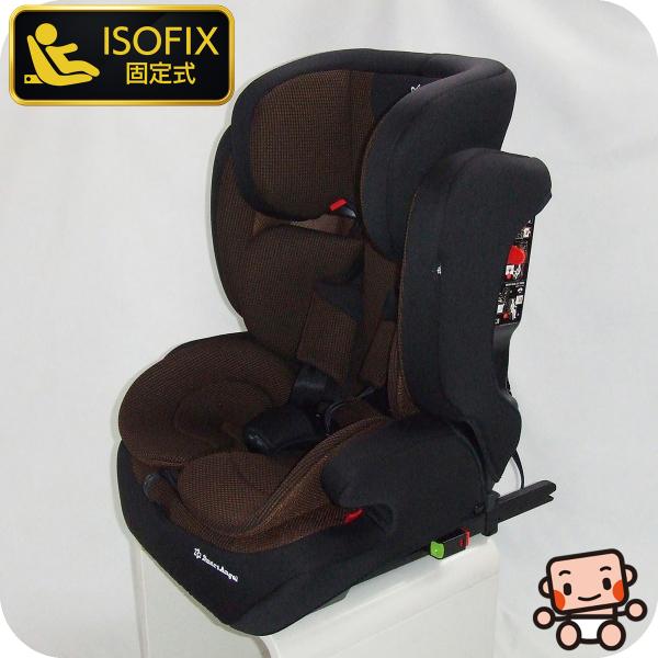 西松屋 SmartAngel【ハーネスジュニアFIX-BR】です。1歳頃から11歳頃まで、体重9kg?36kgのお子さまに対応するチャイルド＆ジュニアシートです。ISOFIX固定と車両3点式シートベルト固定の両方に対応する2WAYタイプで、...
