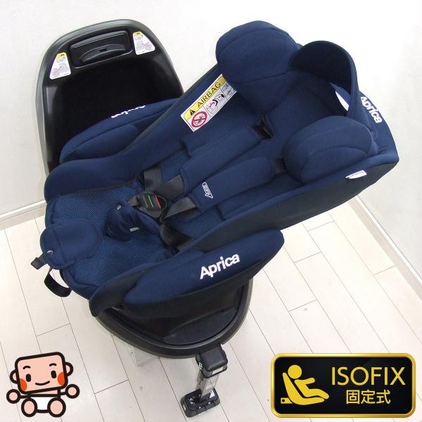 ■ 商品のご説明 Aprica アップリカ【ディアターン プラス ISOFIX AB】です。新生児期から4歳頃まで使用できる、ISOFIX固定タイプの回転式チャイルドシートです。新生児期は、赤ちゃんが呼吸をしやすい「平ら」なベッド型として使...