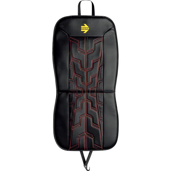 シリーズ：RACE（レース）デザインコード：CU37BRJカラー：Black - RED（ブラック／レッド） スペック：ダブルクッション（フリーサイズ）材質：表面・・・合成皮革　　　中材・・・ウレタン　　　裏面・・・ポリエステル100%