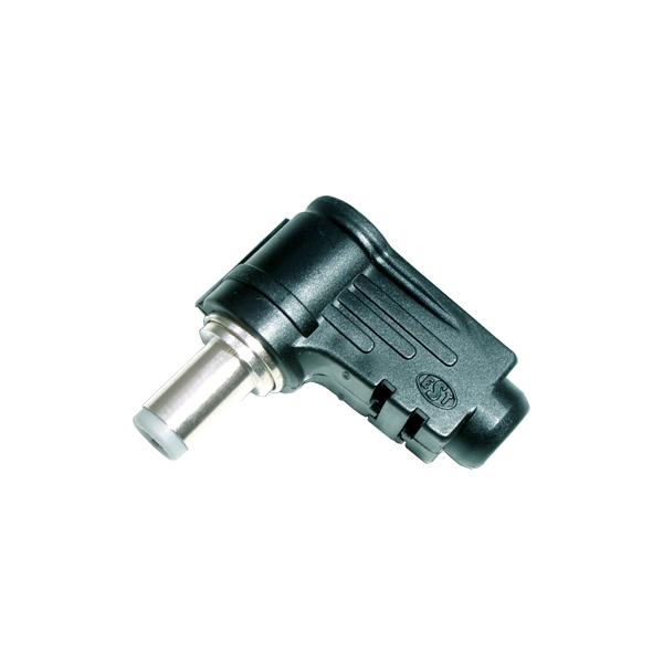 φ5.5×2.1 DCプラグ (フォーク端子付)定格 : DC12V 6A / DC24V 3A仕様 : Ｌ型RoHS2 : 対応品