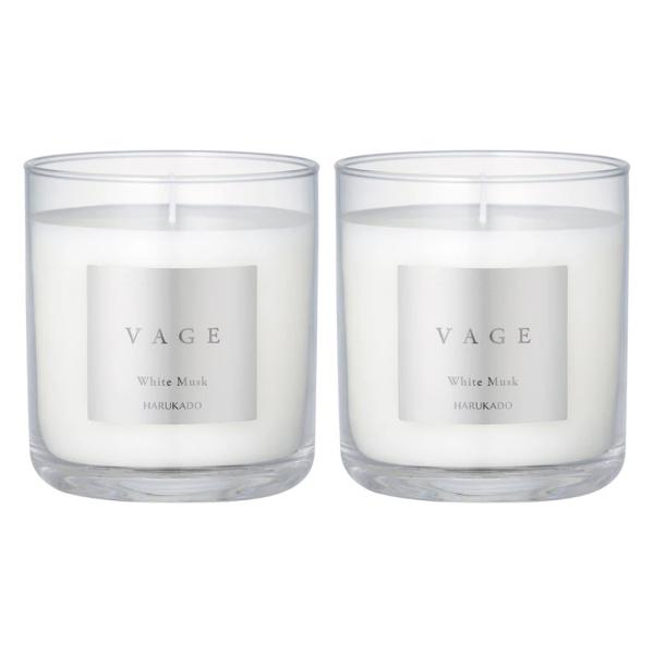 洗練された香りとあたたかみのある灯りが上質な室内空間を演出します。甘く優しいフルーティームスクの香り。●本体 / 内容量：110g×2個●インテリアアロマキャンドル●甘く優しいフルーティームスクの香り