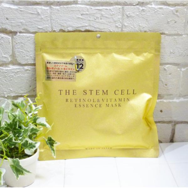 【THE STEM CELL、ザステムセル、レチノール ビタミン フェイスマスク、ステムセル フェイスマスク、THESTEMCELL、フェースマスク】