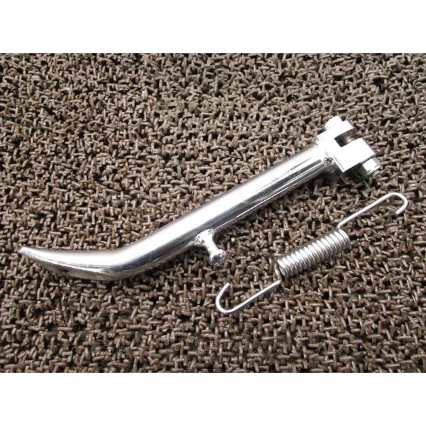 ロイヤルエンフィールド クラシック350　サイドスタンド商品説明始動確認済み車両からの取り外しとなります。使用感等に伴うキズ、サビございます。接地面に削れございます。ヒビ入っている箇所ございます(画像5枚目参照)。商品の状態は、画像にてご確...