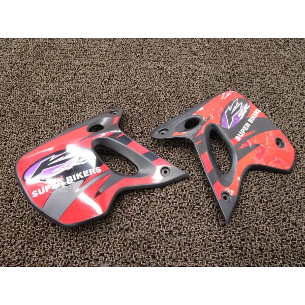 KSR-2　シュラウド 左右商品説明始動確認済み車両からの取り外しとなります。使用感等に伴うキズございます。商品の状態は、画像にてご確認下さい。修復素材に、いかがですか♪中古品の為、神経質な方のご入札はご遠慮願います。【車両情報】■メーカー...