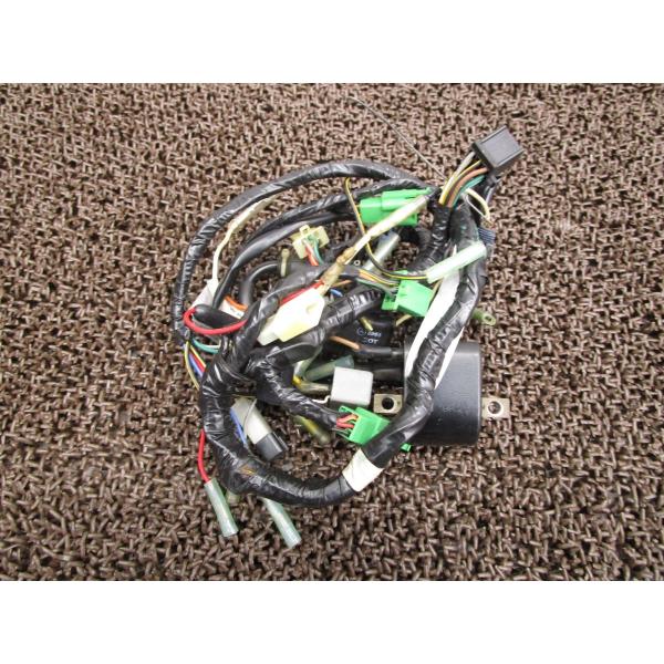 KSR-2　メインハーネス イグニッションコイル商品説明始動確認済み車両からの取り外しとなります。使用感等に伴うキズございます。配線カバーに割れ欠けございます(画像5枚目参照)。商品の状態は、画像にてご確認下さい。修復素材に、いかがですか♪...