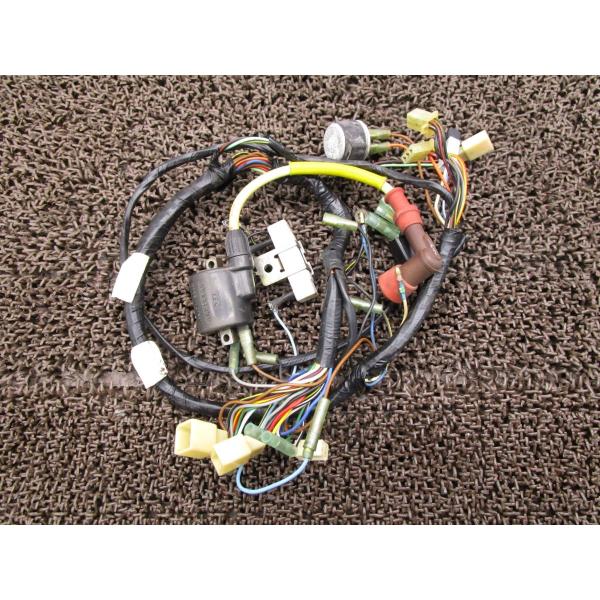 AR50S　メインハーネス イグニッションコイル商品説明始動確認済み車両からの取り外しとなります。使用感等に伴うキズございます。商品の状態は、画像にてご確認下さい。修復素材に、いかがですか♪中古品の為、神経質な方のご入札はご遠慮願います。【...