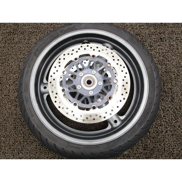 イナズマ1200　フロントホイール ディスク商品説明使用感等に伴うキズございます。ディスクはおまけ程度でお考えください。商品の状態は、画像にてご確認下さい。修復素材に、いかがですか♪中古品の為、神経質な方のご入札はご遠慮願います。【車両情報...