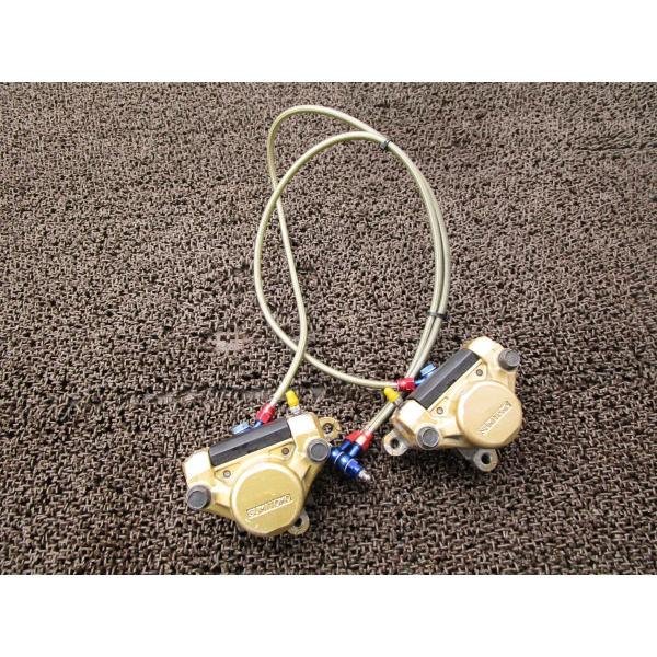 FZ750　フロントキャリパーSUMIMOTO商品説明始動確認済み車両からの取り外しとなります。使用感等に伴うキズ、サビございます。商品の状態は、画像にてご確認下さい。修復素材に、いかがですか♪中古品の為、神経質な方のご入札はご遠慮願います...