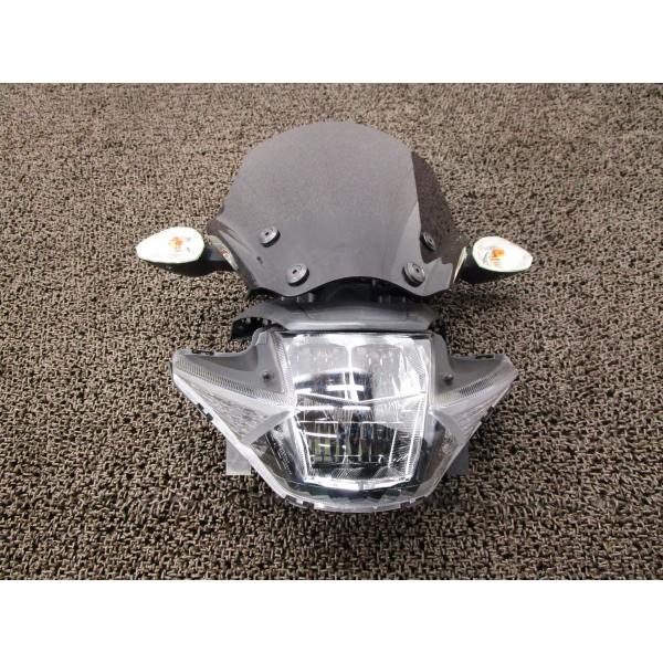 GSX-S125　ヘッドライト スクリーン ウインカー商品説明始動確認済み車両からの取り外しとなります。使用感等に伴うキズございます。スリキズございます。商品の状態は、画像にてご確認下さい。修復素材に、いかがですか♪中古品の為、神経質な方の...