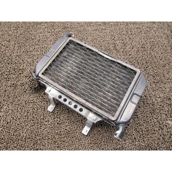 GSX-R250　ラジエター商品説明始動確認済み車両からの取り外しとなります。使用感等に伴うキズ、サビございます。フィン潰れございます。ホース取付部に変形、細かな欠けございます(画像6、7枚目参照)。商品の状態は、画像にてご確認下さい。修復...