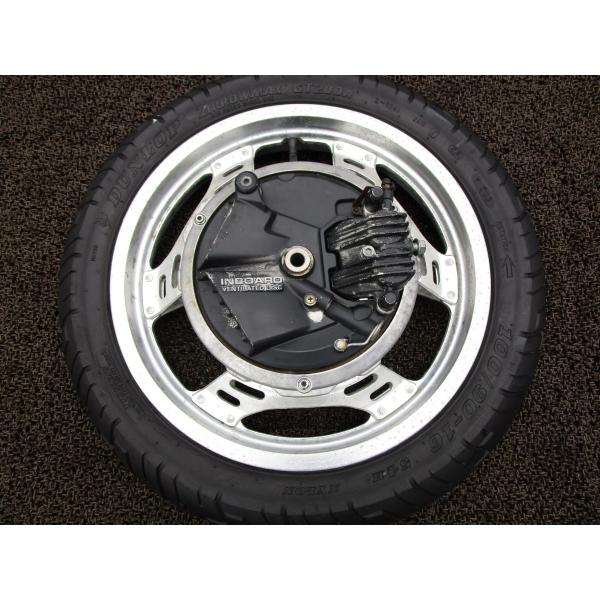 VF400F　フロントホイール ブレーキドラム商品説明始動確認済み車両からの取り外しとなります。使用感等に伴うキズ、サビございます。ホイールにガリキズございます。商品の状態は、画像にてご確認下さい。修復素材に、いかがですか♪中古品の為、神経...