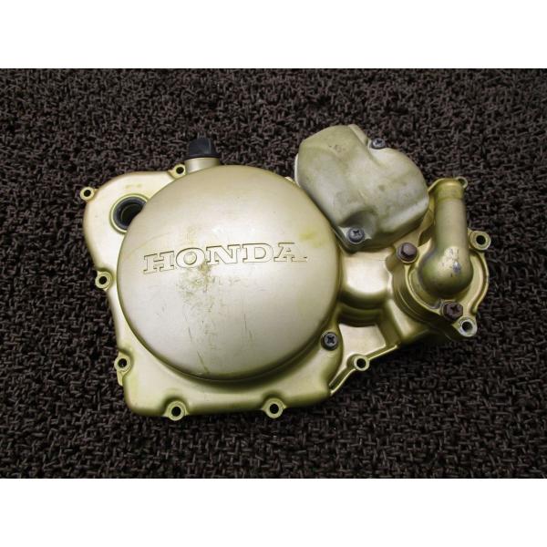 CRM250AR　クラッチカバー商品説明使用感等に伴うキズございます。ギアにヒビ入っている箇所ございます(画像6枚目参照)。カバーにヒビ入っている箇所ございます(画像10枚目参照)。商品の状態は、画像にてご確認下さい。修復素材に、いかがです...