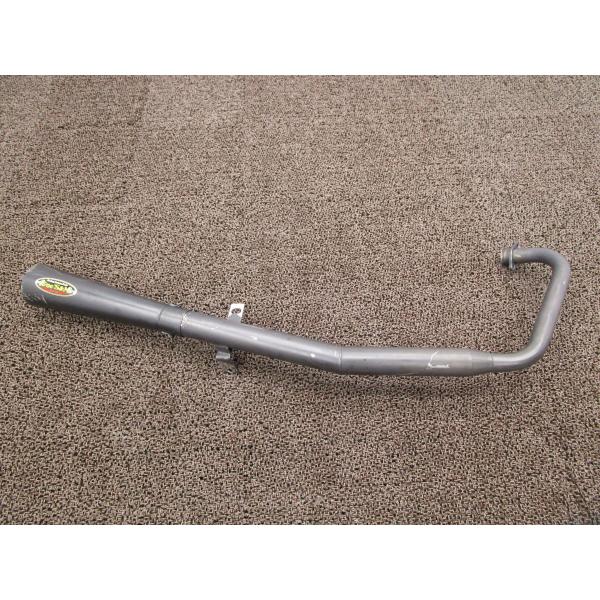 GN125　社外 One's&amp;M マフラー サイレンサー商品説明始動確認済み車両からの取り外しとなります。使用感等に伴うキズ、サビございます。ガリキズございます。商品の状態は、画像にてご確認下さい。カスタム素材に、いかがですか♪中古...