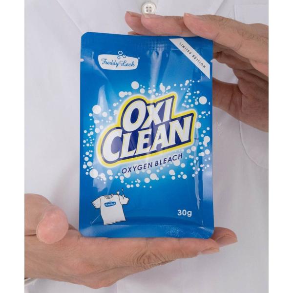 FREDDY_LECK〈フレディレック〉オキシクリーン_1P・サイズ：W9.5×H14.5cm・カラー：-・材質：過炭酸ナトリウム（酸素系）、炭酸ナトリウム（洗浄補助剤）