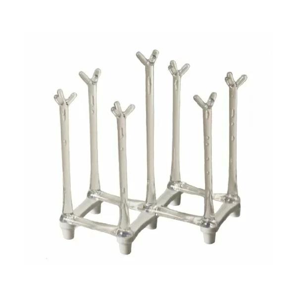 サイズ:約W185×D140×H190mm  重量:約128g  材質:支柱/スチロール、アーム、脚キャップ/ポリプロピレン  原産国:日本  食洗機:不可