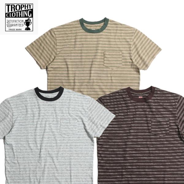 太番手のムラ糸を使った柔らかく肌触りの良い３色マルチボーダー。「Ecru」「 Brown」「Beige」の3色展開で、他に類を見ないオリジナリティのある配色です。首リブにはステッチを入れずに、袖口にリブを配し裾は細い巾の2本針縫製を採用。薄...