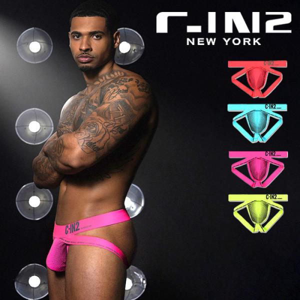 ■ C-IN2 シーインツー SUPER BRIGHT ジョックストラップ ■フレッシュなブライトカラーを疾走感あるC-IN2ロゴが駆け抜ける。焼けた肌に重ねるといっそう眩しく見えるSUPER BRIGHT！肌触りはふんわりソフトなライトタ...