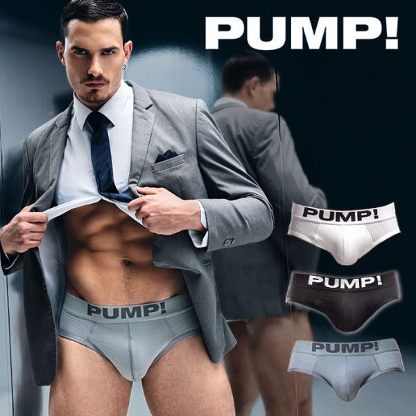 PUMPアンダーウェアカナダ・モントリオール発のアンダーウェア。大胆不敵。マニッシュなエロチズム、強烈に洗練されたカラースタイルとフォルムで注入。太いゴムバンドが下腹部をぐっとホールドする力強さ、それがPUMP！カナダブランドは米国ブランド...