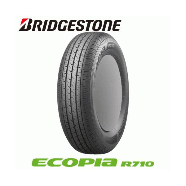 ブリヂストン タイヤ4本セット ECOPIA R710 145/80R12LT 80/78N　エコピア 145R12 6PRと同等サイズになります。2025年製造になります。働く軽自動車専用だから、長持ちで低燃費を追求 商用車に求められる“...