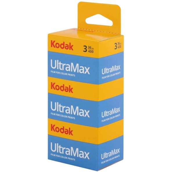 お得な3本入りパックKODAKの35mmカラーネガフィルムは、どのような状況でもキレイな写真を撮影できます。●35mm ネガフィルム●感度：400●有効期限:2026年12月●枚数:36枚撮り