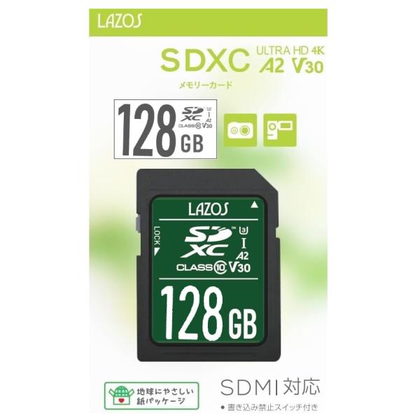 ●メーカー:リーダーメディアテクノ株式会社●容量:128GB●転送速度UHS-1&amp;nbsp;U3　VideoSpeedClass30アプリケーションパフォーマンスクラス2　相当Read［MAX］170MB/sWrite［MAX］10...