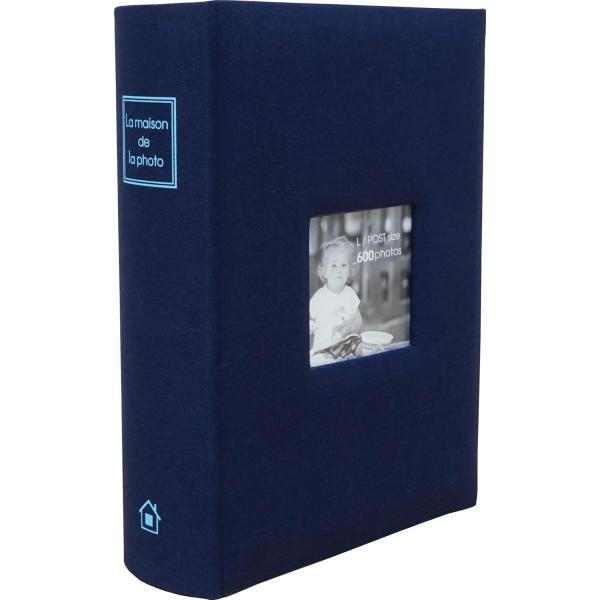 【フォトアルバム/ポケットアルバム/写真アルバム/白台紙/アルバム/大容量アルバム/大量/600枚/L判/はがき/KG判/ハガキ判/ポストカード判/年賀状/ブック/無線綴じ/布製//500枚以上/たっぷり/子供/子ども/ベビー/赤ちゃん/出...