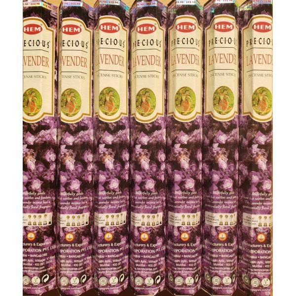 ラベンダー　スティックタイプ7箱セット1箱＝約20本商品をクリスタルパックで包み A4の封筒で発送をさせて頂きます。（日本郵便のクリックポストで発送） ご注意事項・火の扱いには十分に気を付けてください。 ・灰や煙等の吸込みにも気をつけてください。