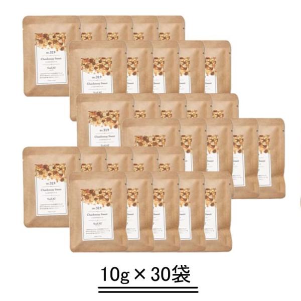 【内容量】10g×30袋【商品説明】食べられるフルーツティー「TEAT」上品な甘さのマスカットの実を贅沢にブレンド。爽やかで華のある、白ぶどうのジューシーな香りを五感で愉しめるフルーツティーです。【お召し上がり方】大さじ山盛り一杯（約8-1...