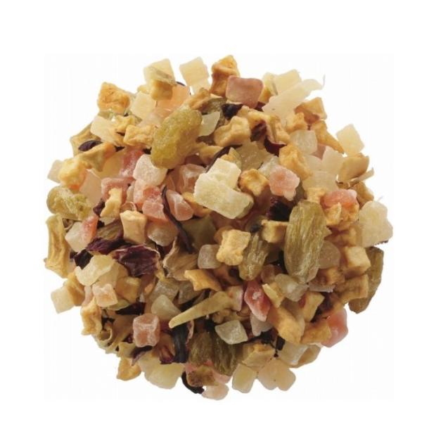 【内容量】500g【商品説明】食べられるフルーツティー「TEAT」パイナップルの独特な風味とフレッシュな果肉パイナップルの独特な風味が楽しめる一品。南国で育ったフレッシュな果肉と、酸味と甘みがクセになります。ソーダ割りも絶品です。※パッケー...