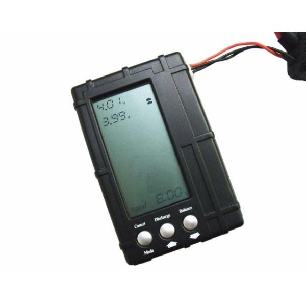 LiPo、LiFeバッテリーのコンディションチェックとバランス調整を簡単に行うことができるスグレモノ!バランス放電機能で0.1V単位で設定可能!各セルは0.01V単位の精度でのバランス調整が可能です。対応バッテリー:LiPo/LiFe 2?...