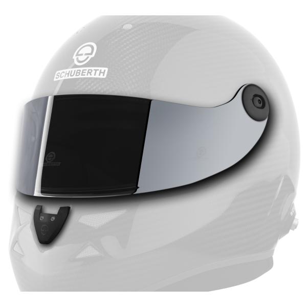 SCHUBERTH OPTION PARTSupplied with Locking Cam Cover Blackオプションパーツクローズドボディのツーリングカー向け（GT 箱車）バイザー シールドバイザーを開けて走ると気になったロックシ...