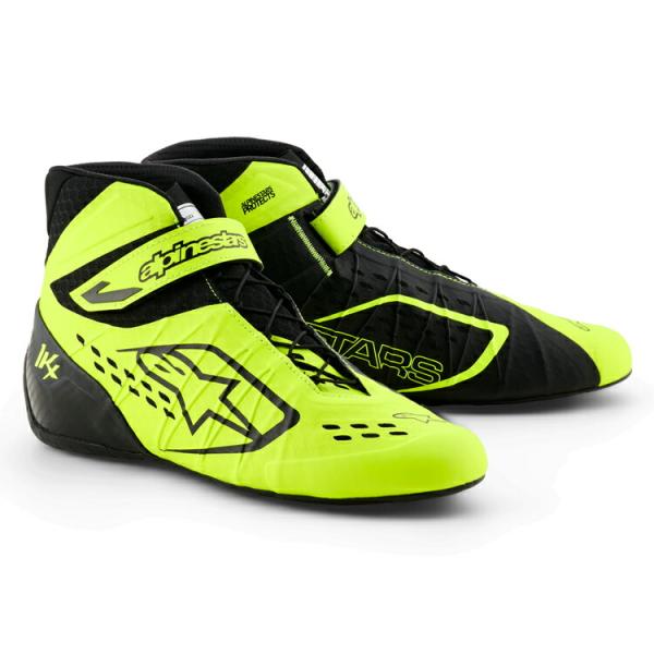 メーカ：alpinestars アルパインスターズモデル名：TECH-1 KX V3 SHOES FIA型　番：2712124-カラー：イエロー×ブラック(155) YELLOW FLUO BLACKメーカー推奨サイズ ・US5.0 / E...