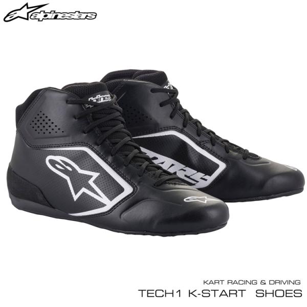 alpinestars KART RACING SHOES TECH1-K STARTメーカー品番：2711521カラー：ブラック×ホワイト(12：BLACK×WHITE)サイズ：US2.5/3.5/4.5/5.0/6.0/7.0/7.5/...